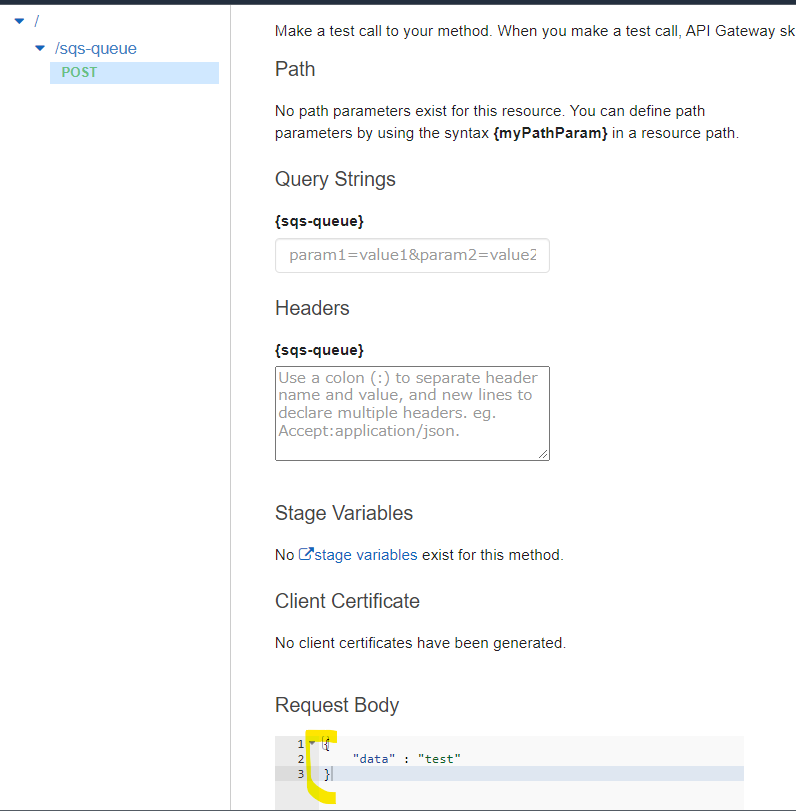 API Gateway から SQS に連携してみた #AWS - Qiita