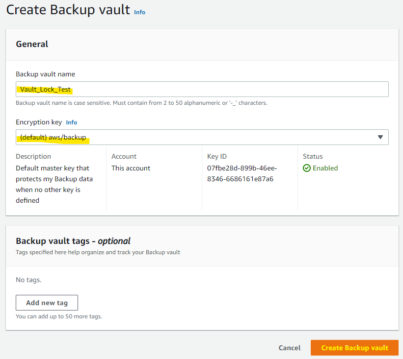 AWS Backup で Vault Lock を使ったランサムウェア対策をやってみた #backup - Qiita