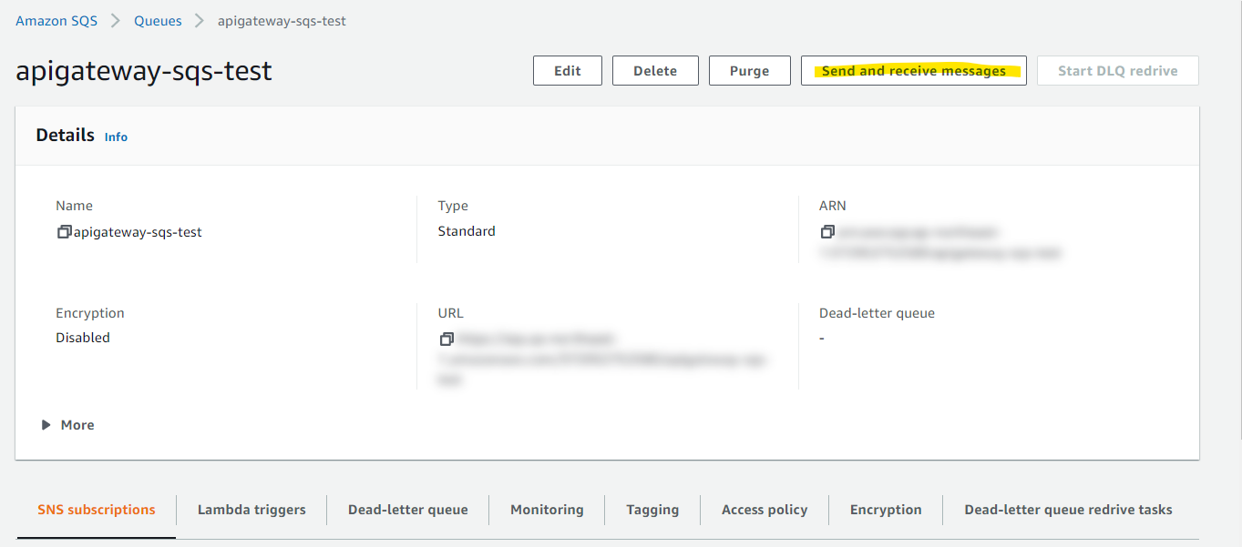 API Gateway から SQS に連携してみた #AWS - Qiita