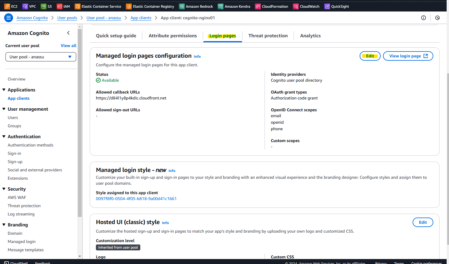 Cognito の Managed Login を ALB と連携する #AWS - Qiita