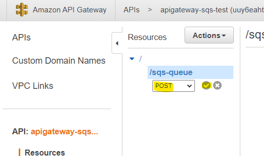 API Gateway から SQS に連携してみた #AWS - Qiita