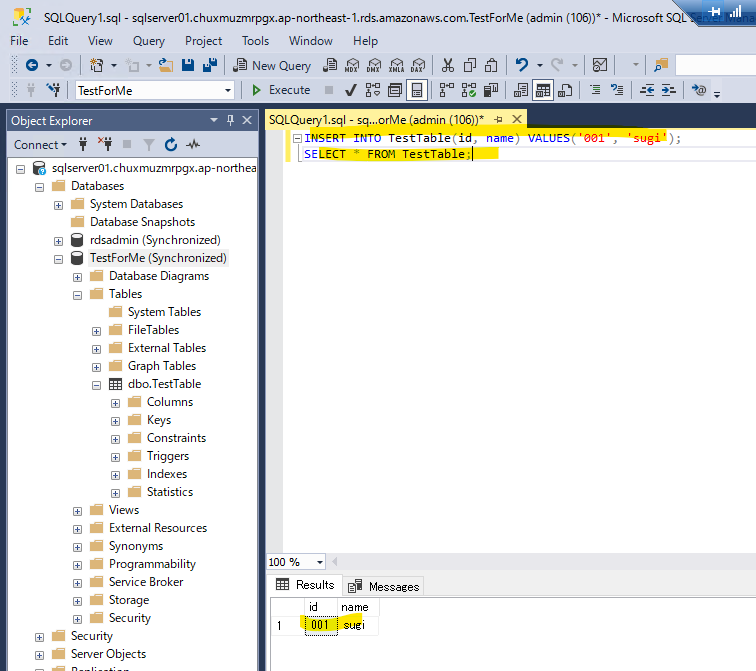 Amazon RDS for SQL Server を構築してみた #AWS - Qiita