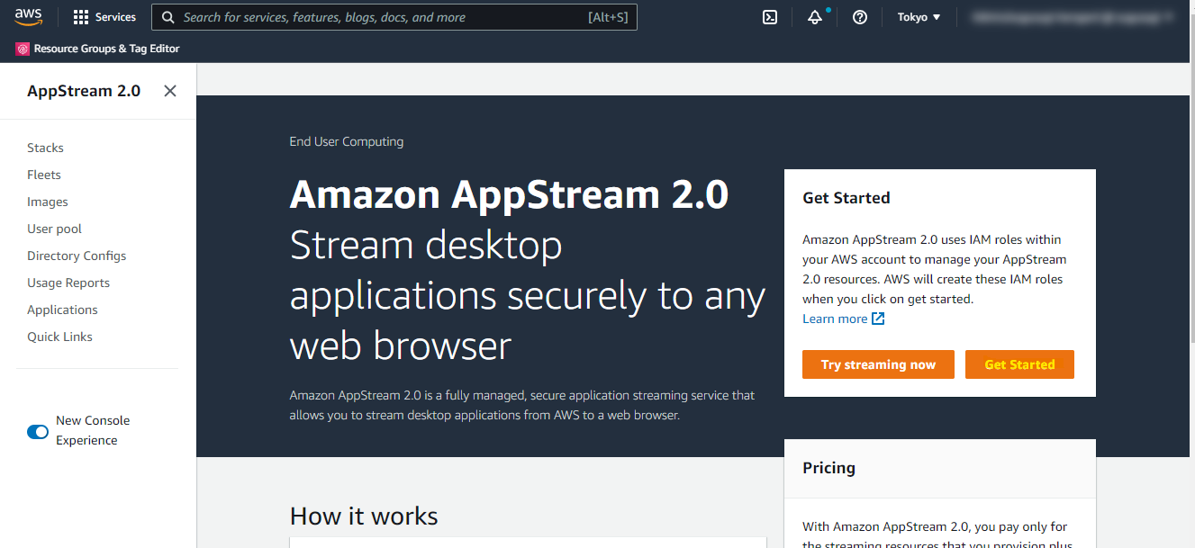 Amazon AppStream 2.0 の Workshop をやってみた #AWS - Qiita