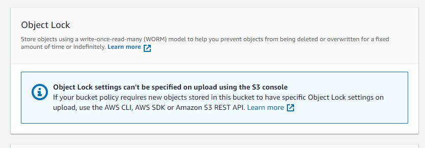 S3 で WORM を使ったランサムウェア対策をやってみる (Object Lock) #AWS - Qiita