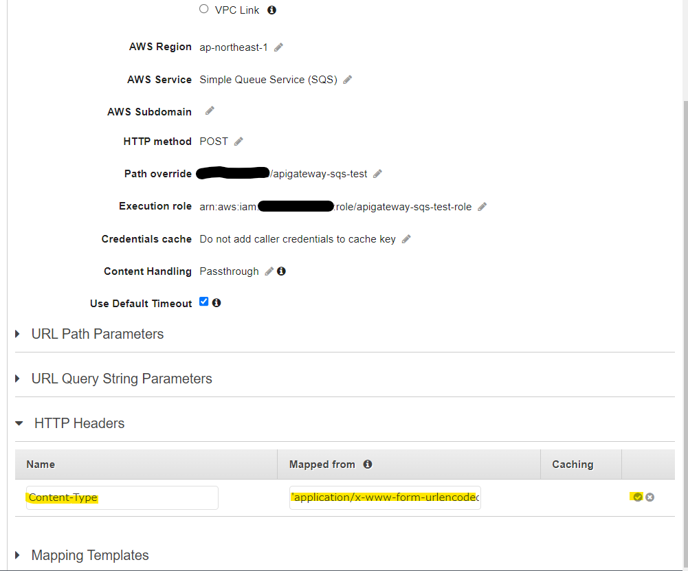 API Gateway から SQS に連携してみた #AWS - Qiita
