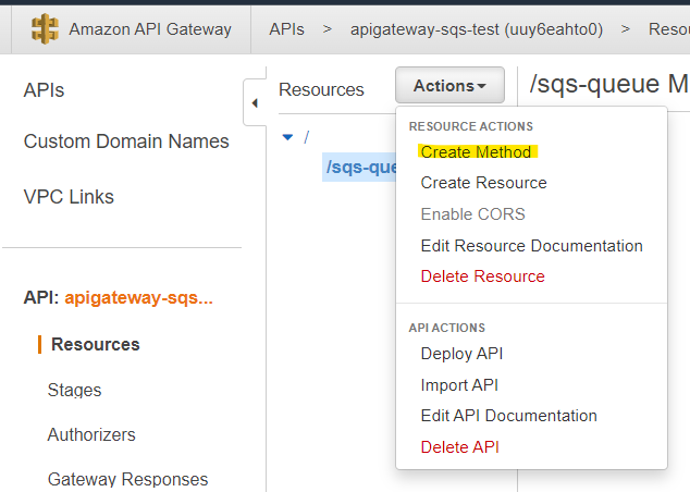 API Gateway から SQS に連携してみた #AWS - Qiita