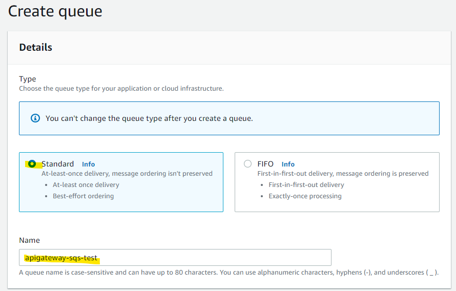 API Gateway から SQS に連携してみた #AWS - Qiita