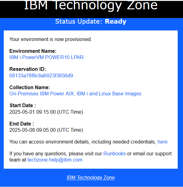 IBM i 7.6 のDFUメニューをIBMのTechZoneで確認してみる。 #IBMi - Qiita