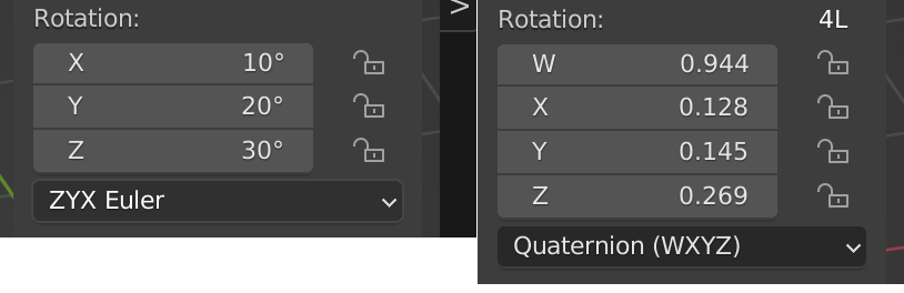 クォータニオン scipy.spatial.transformのRotation #Python - Qiita
