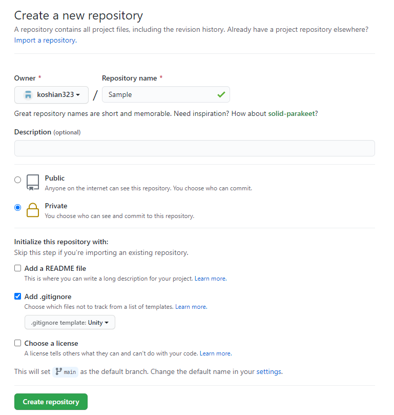 既存のunityプロジェクトにgithubを導入する方法 Git Qiita