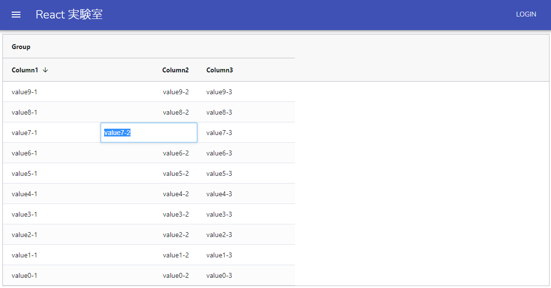 React + json-server + ag-Grid で色々と試してみた [ag-Grid基礎編] #axios - Qiita