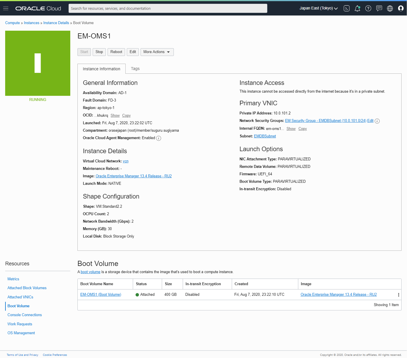 [Oracle Cloud] Enterprise Manager で DBCS インスタンスを追加 #oci - Qiita