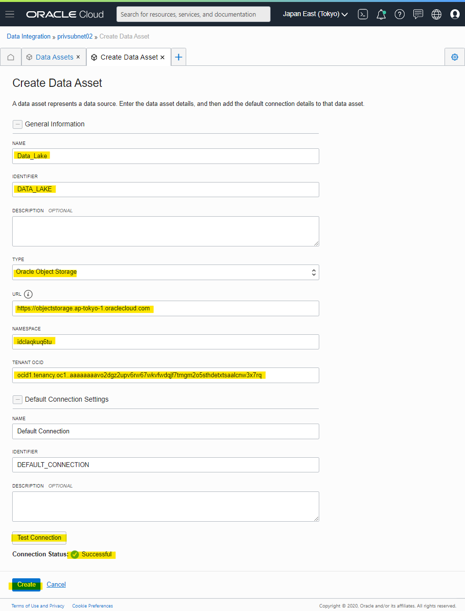 [Oracle Cloud] Data Integration のチュートリアルをやってみた #oci - Qiita