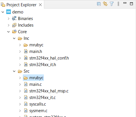 展示会でマイコンをもらってから、mruby/c を動かすまで #STM32 - Qiita
