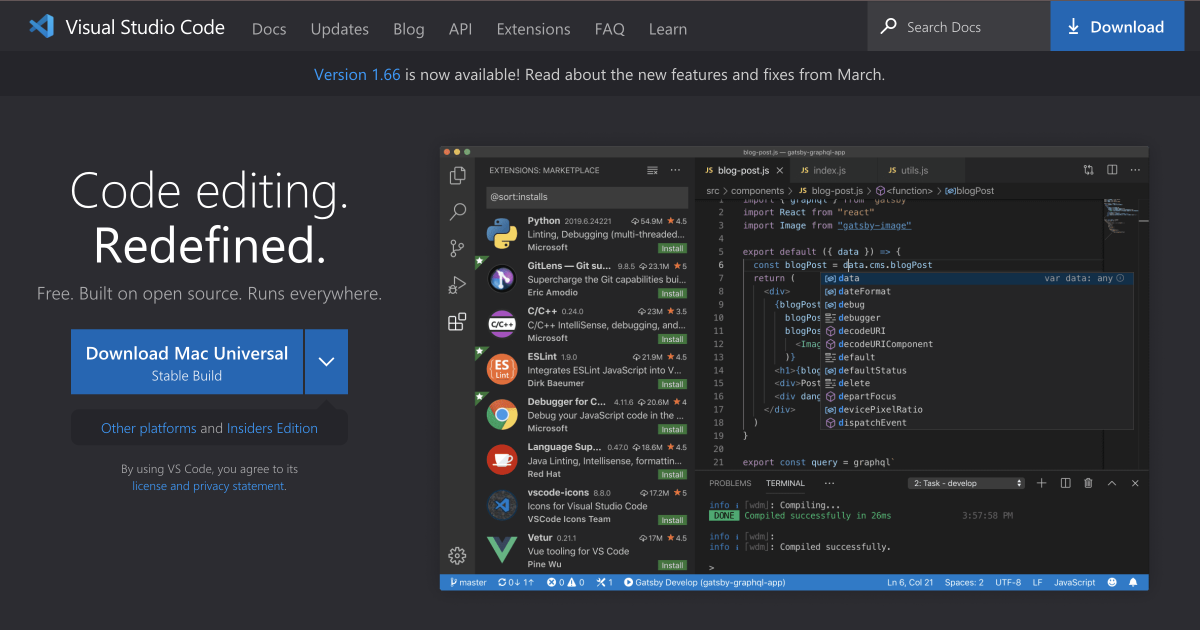 【インストール不要】vscode.devでVisual Studio Codeを体験 #VSCode - Qiita