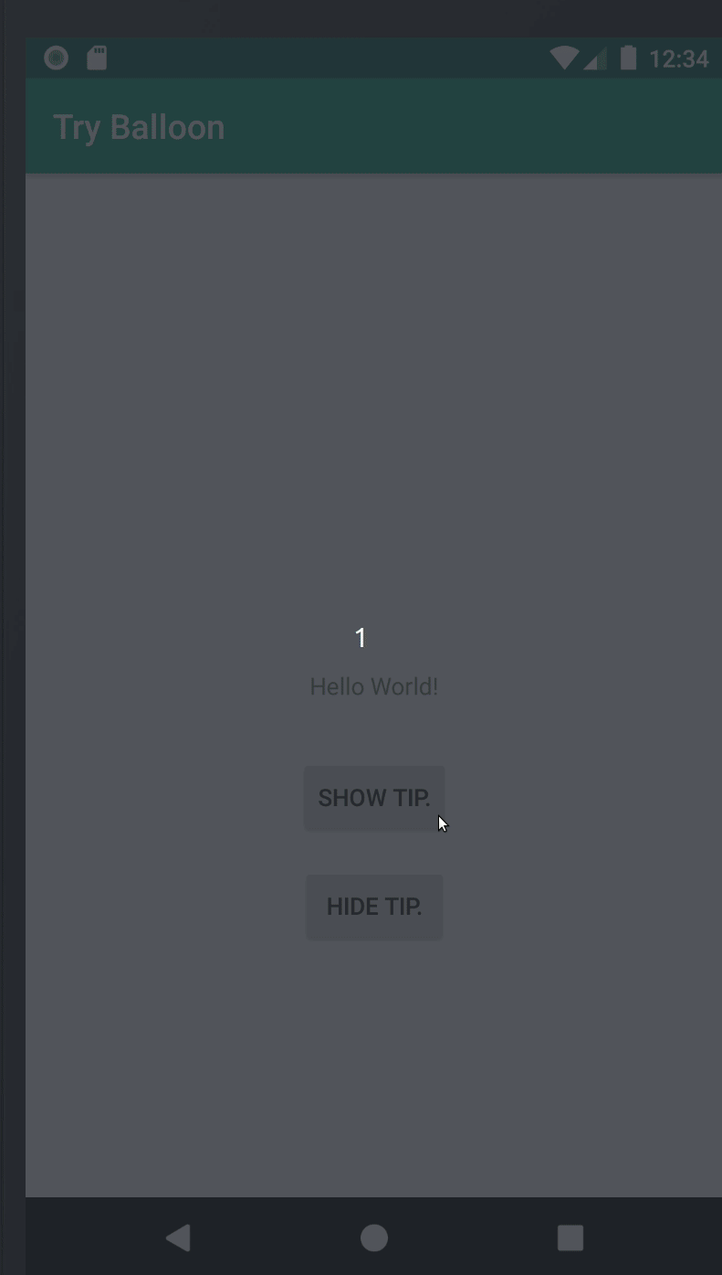 Kotlin時代のAndroid向けtooltipライブラリ「Balloon」を触ってみる #Android - Qiita