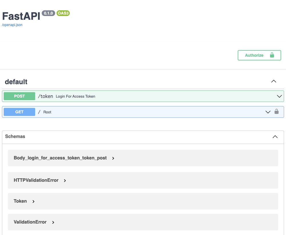 Fastapiの認証付き開発環境を整える Python Qiita