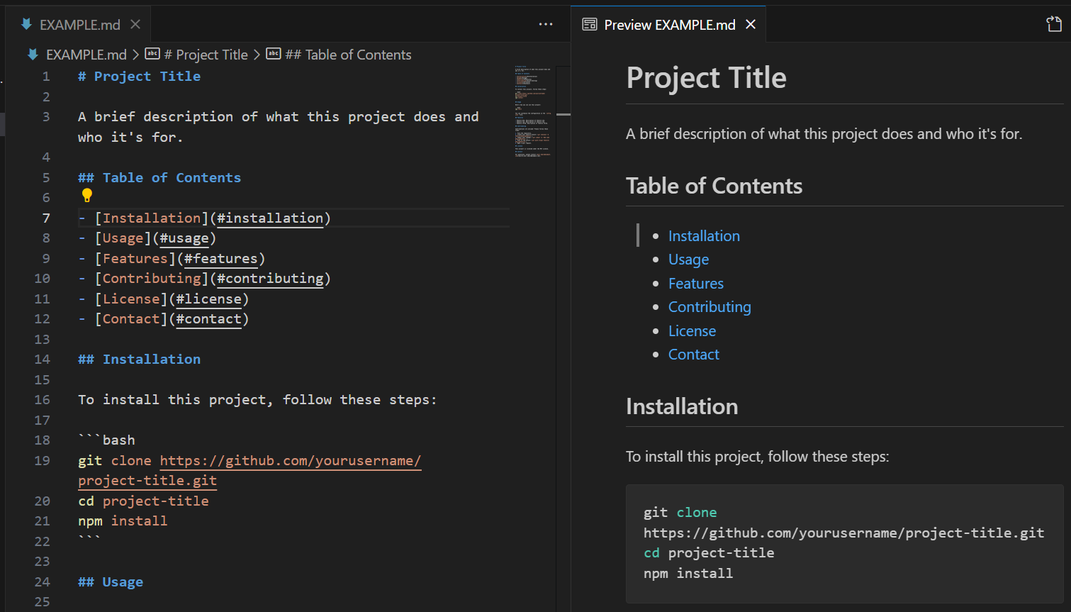 VSCodeでMarkdownをプレビュー表示する方法（自分用メモ） #VSCode - Qiita