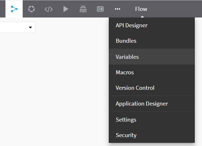 Dataikuのvariablesを使ってみる Variables Qiita