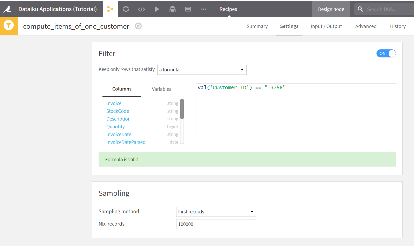 Dataikuのvariablesを使ってみる Variables Qiita 
