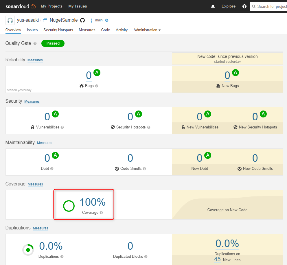 GitHub ActionsでSonarCloudを利用する際にカバレッジを出力する #.NET - Qiita