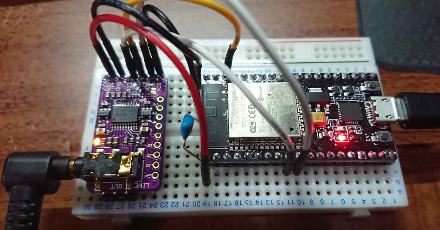 ESP32+I2S DAC(PCM5102)でMP3再生 #ESP32-DevKitC - Qiita