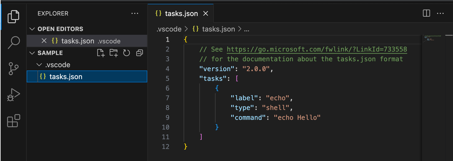 Visual Studio Code / settings.json / tasks.json #VSCode - Qiita