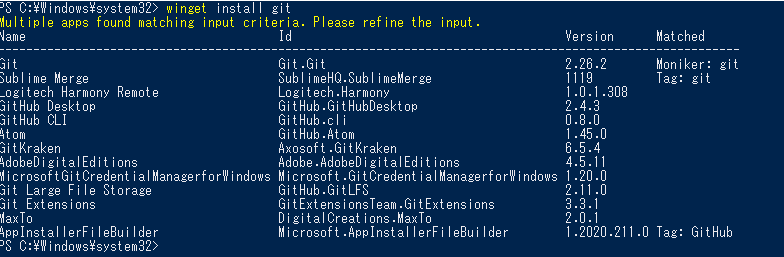 wingetのプレビュー版が公開されたので、他のパッケージ管理ソフトとかと一緒に使ってみる #Windows - Qiita
