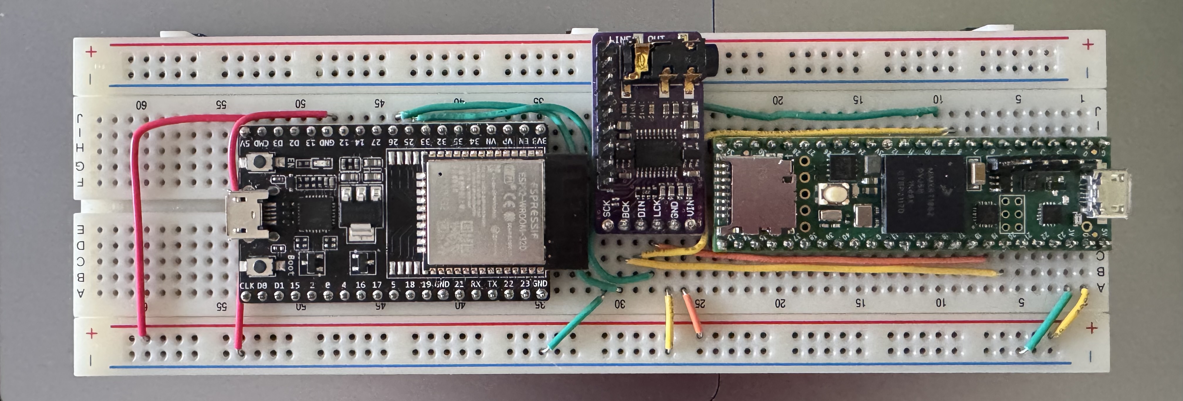Teensy4.1 + ESP32 + PCM5102Aボード その他 #bluetooth - Qiita