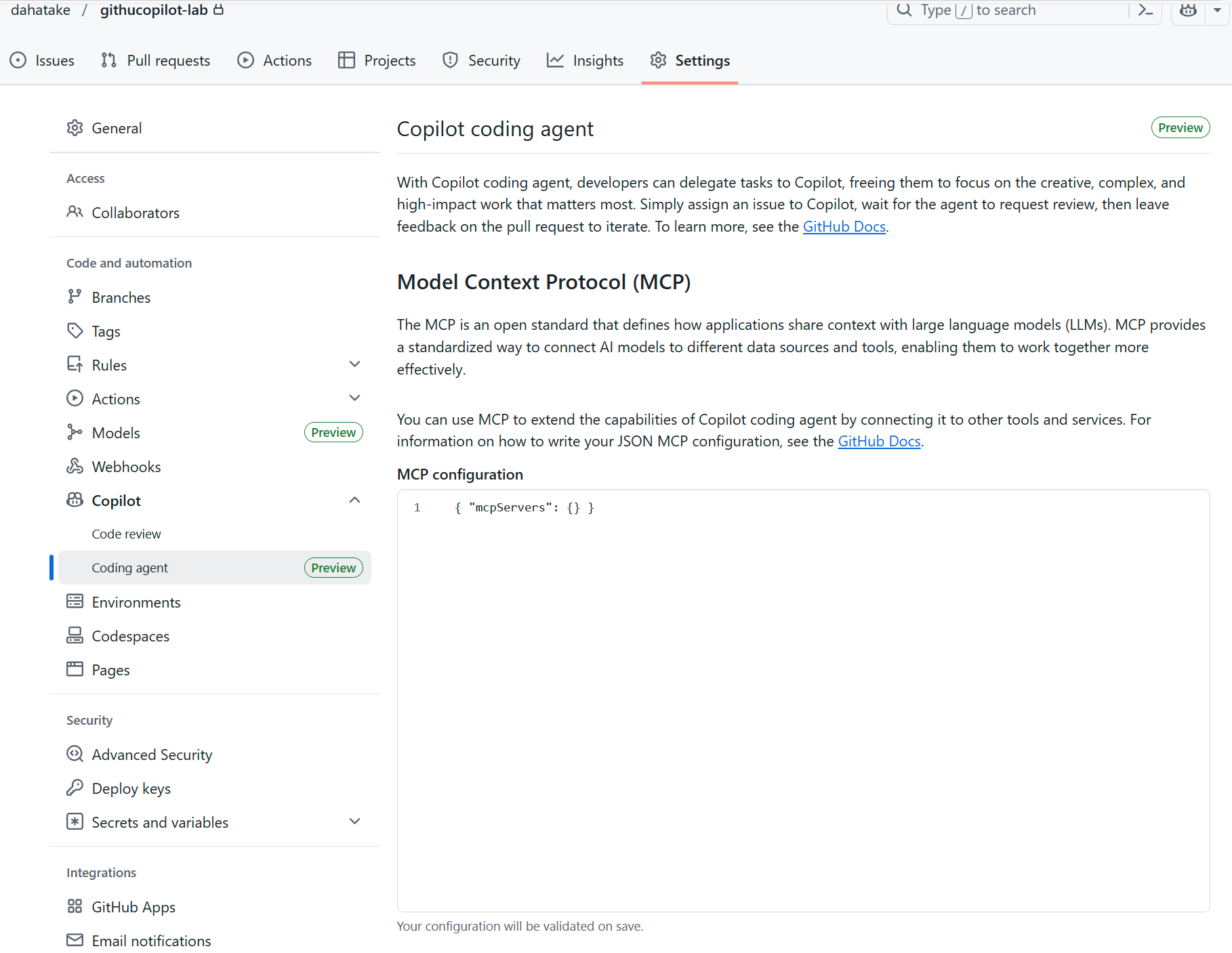 GitHub Copilot Coding agent に Azure MCP Server の設定をする #VibeCoding - Qiita