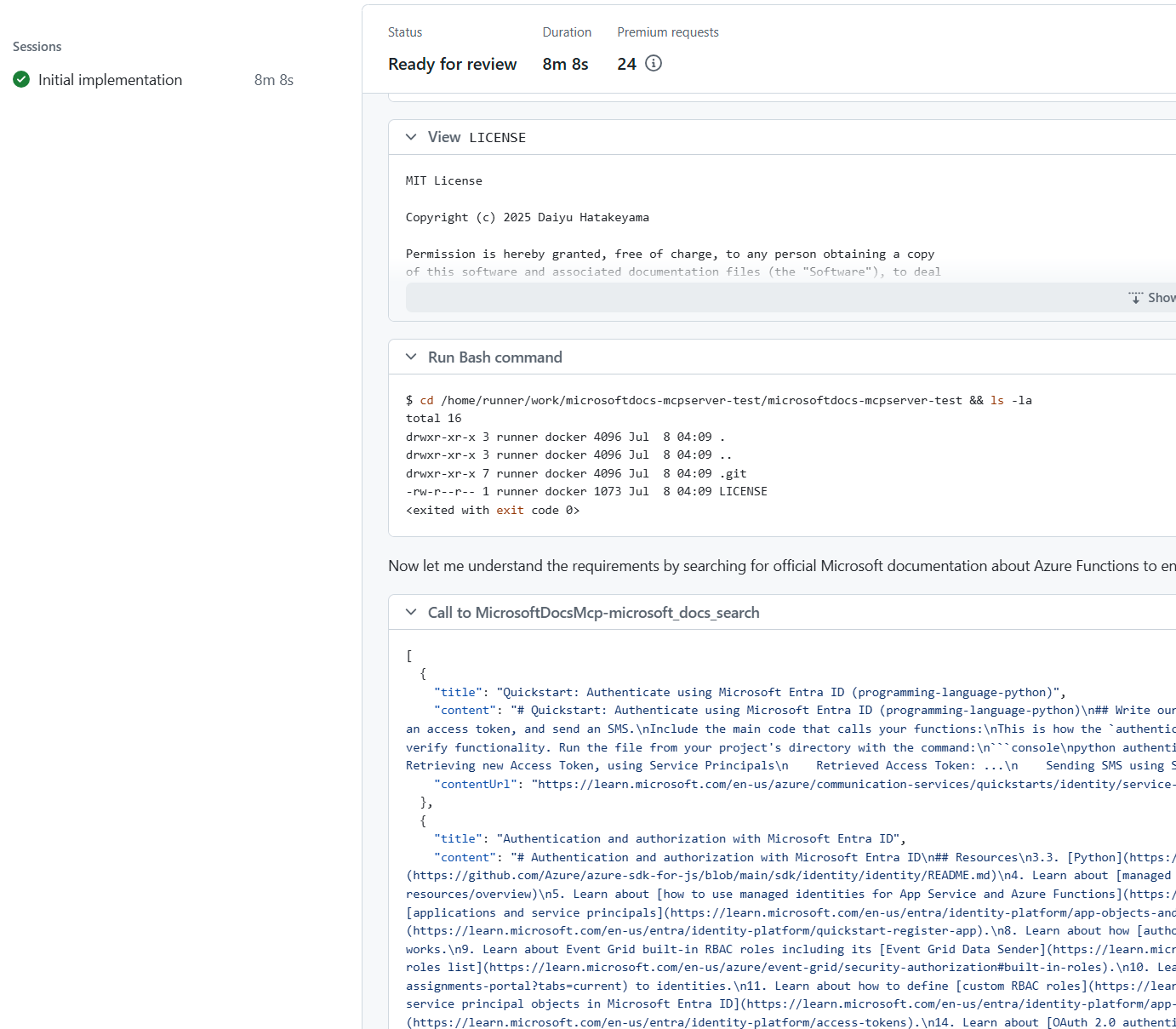 GitHub Copilot Coding agent に Microsoft Learn Docs MCP Server の設定をする #AI駆動開発 - Qiita