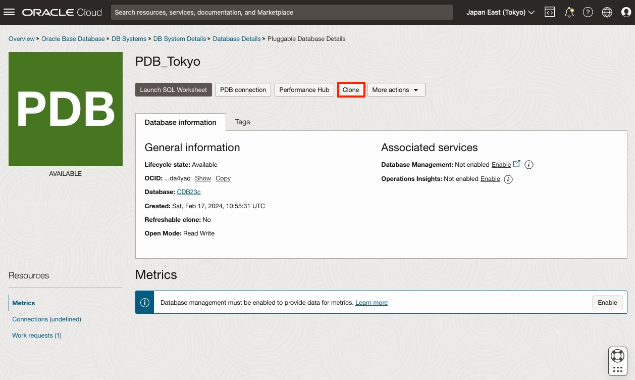 [Oracle Database] Refreshable Clone PDBを作成してみてみた #oracle - Qiita