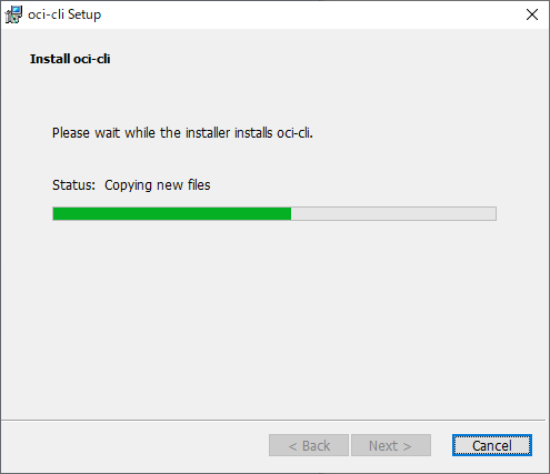 [Oracle Cloud] Windows へ OCIコマンドライン・インタフェース(CLI) を クイック・インストールしてみてみた #oracle - Qiita
