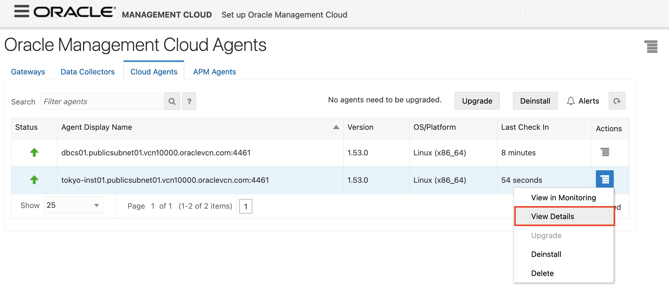 Oracle Management Cloud: Agentインストールしてみてみた #oracle - Qiita