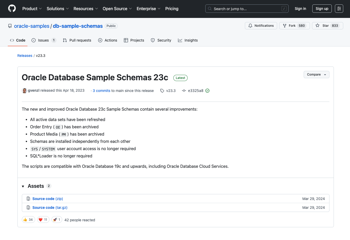 Oracle Database サンプル・スキーマをインストールしてみてみた #GitHub - Qiita