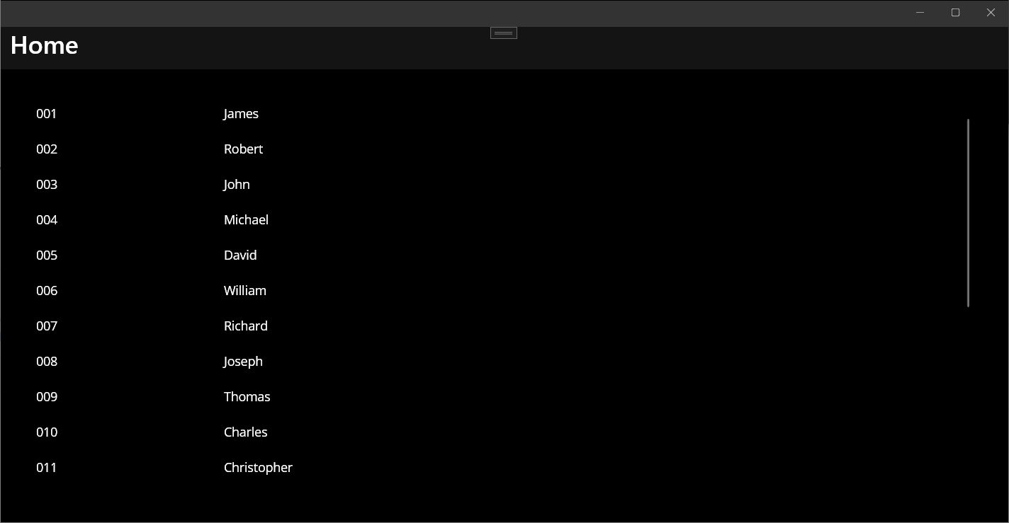 MauiのCollectionViewに行番号を表示する方法(Converterを使う) #MAUI - Qiita
