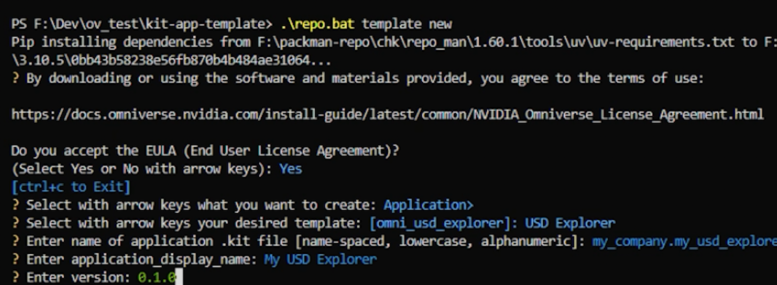 Omniverse Kit App Templateを使ったアプリ開発の流れ - cloneからアプリ起動まで- #Python - Qiita