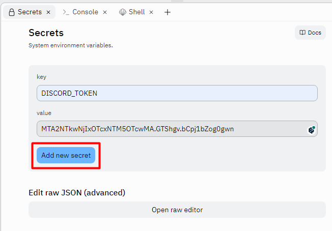 Repl.it を使った Discord Bot の構築と運用（無料） #Python - Qiita