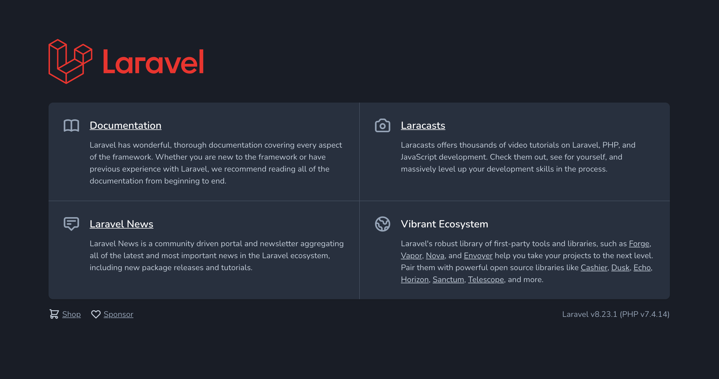 【コピペ】docker Composeでlaravel開発環境を構築その肆 Laptrinhx