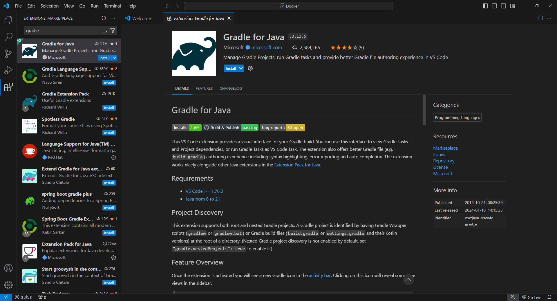 VSCode + SpringBoot(Gradle)でWebアプリの開発環境を構築する #Java - Qiita