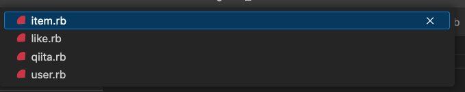 【VS Code】1つ前に使用したファイルに戻る方法 #Mac - Qiita