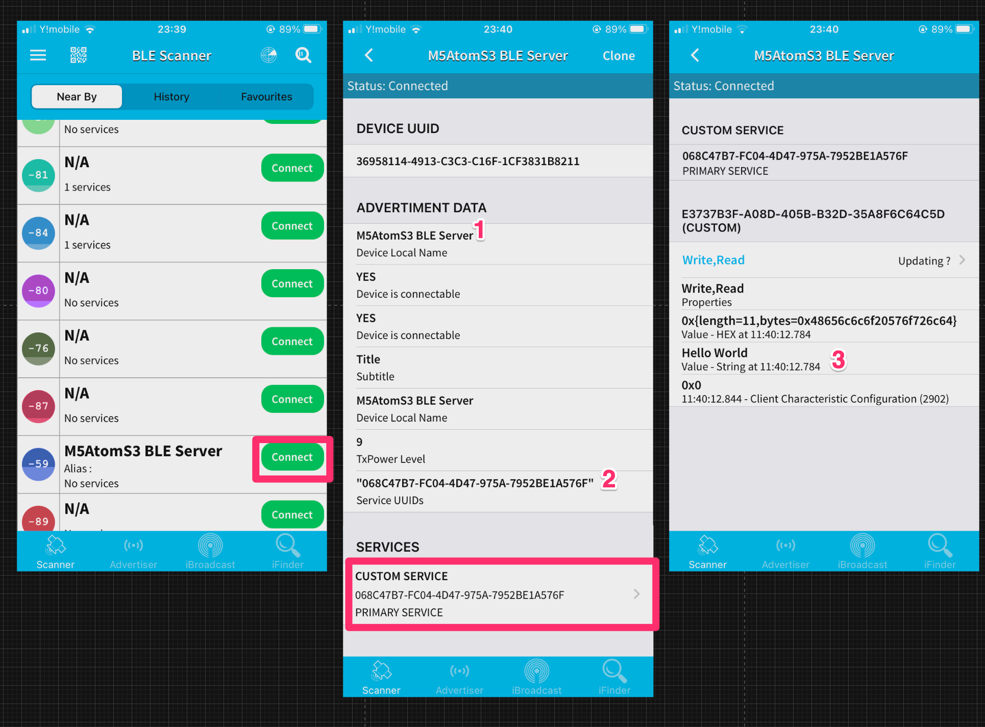 【M5Stack】段階的に動かして学ぶBluetooth通信 #M5stack - Qiita