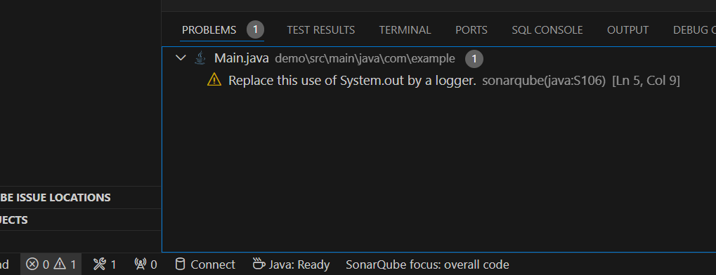 【Java環境構築】VSCode で静的解析ツールを導入する #SonarQube - Qiita