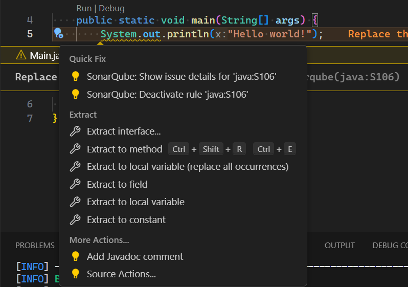 【Java環境構築】VSCode で静的解析ツールを導入する #SonarQube - Qiita