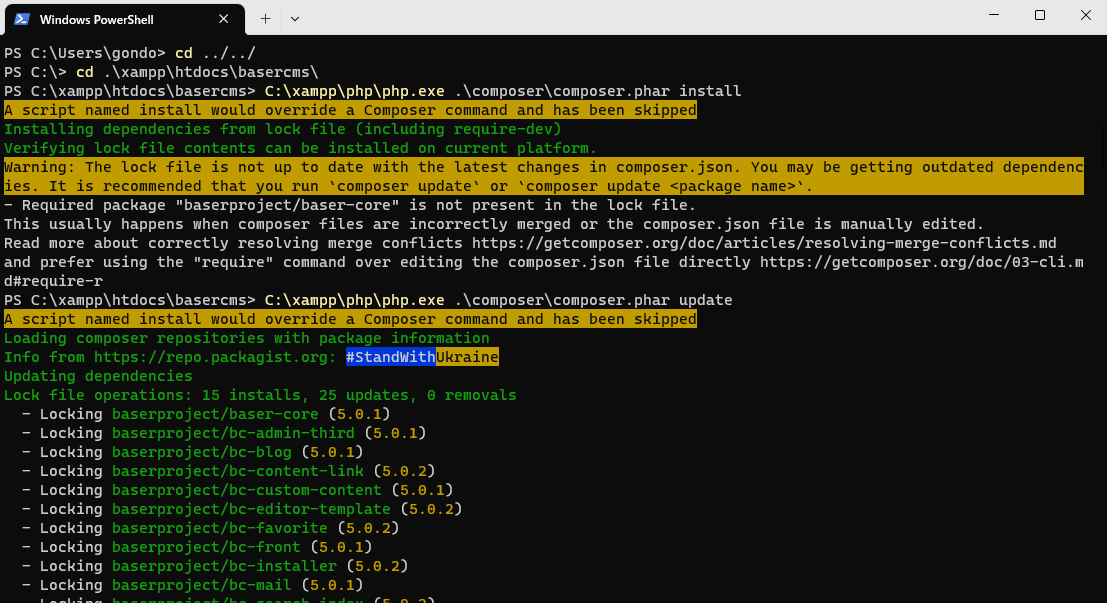 baserCMSをWindowsのXAMPPで動かす(サブディレクトリ対応) #xampp - Qiita