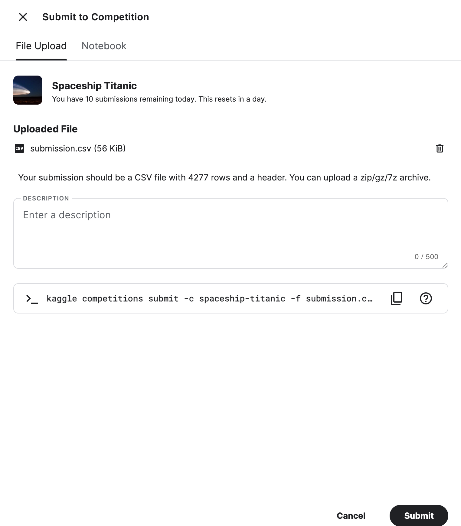 DatabricksでKaggleのSpaceship Titanicコンペティションにチャレンジしてみる #Databricks - Qiita