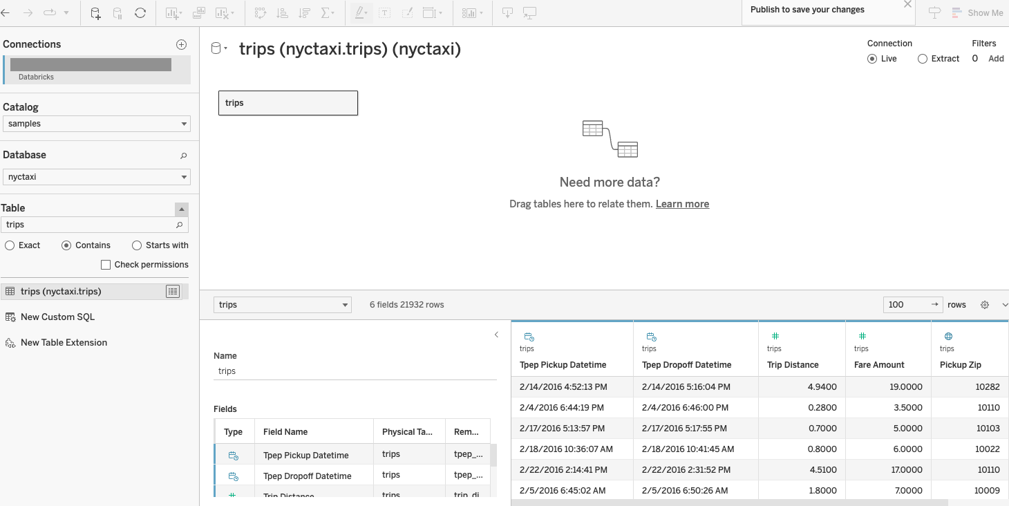 Tableau CloudからDatabricksに接続する #Databricks - Qiita