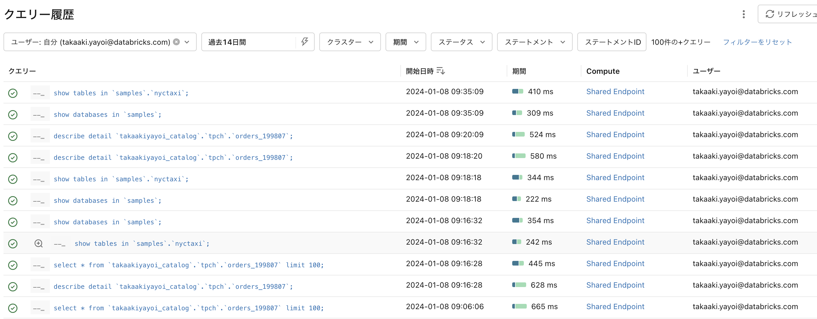 Databricks Sdk For Pythonを用いてsqlウェアハウスの情報を取得する Databrickssql Qiita 