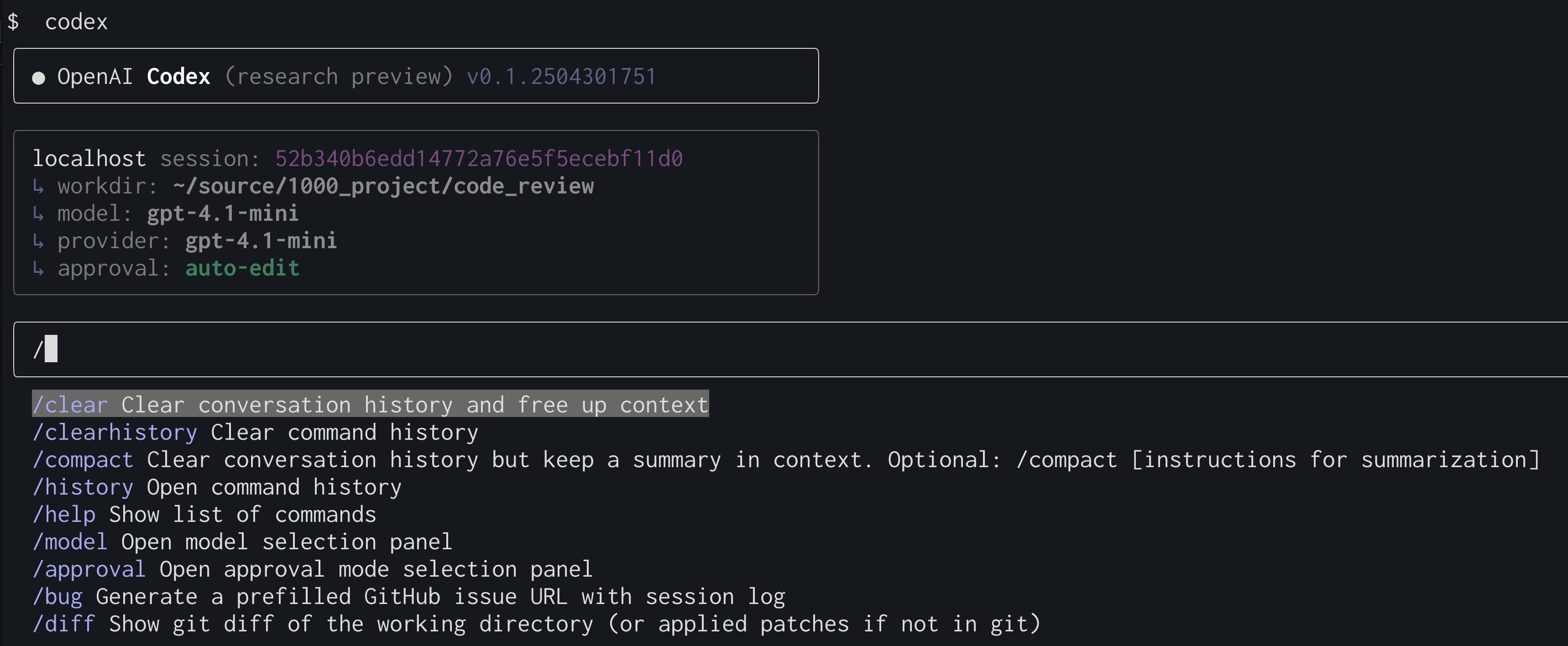 OpenAI Codex CLI : セットアップと基本操作 #codex - Qiita
