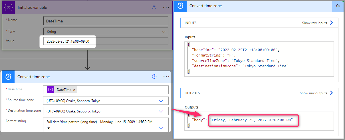 PowerAutomate: 日付・時刻の文字列の変換（解析）は parseDateTime で楽になりますよ #PowerAutomate ...